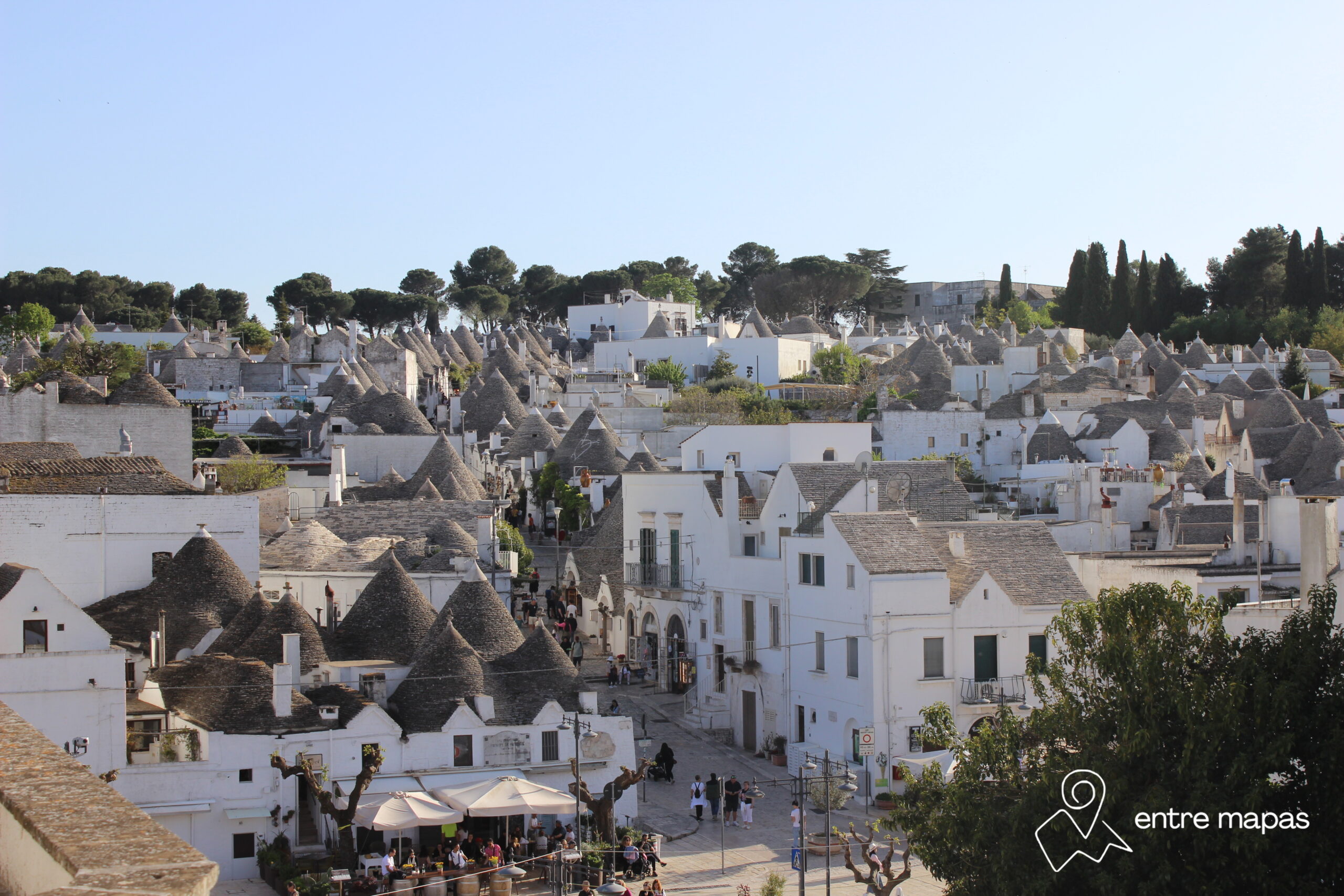 Qué ver en Alberobello y el Valle de Itria - entre mapas